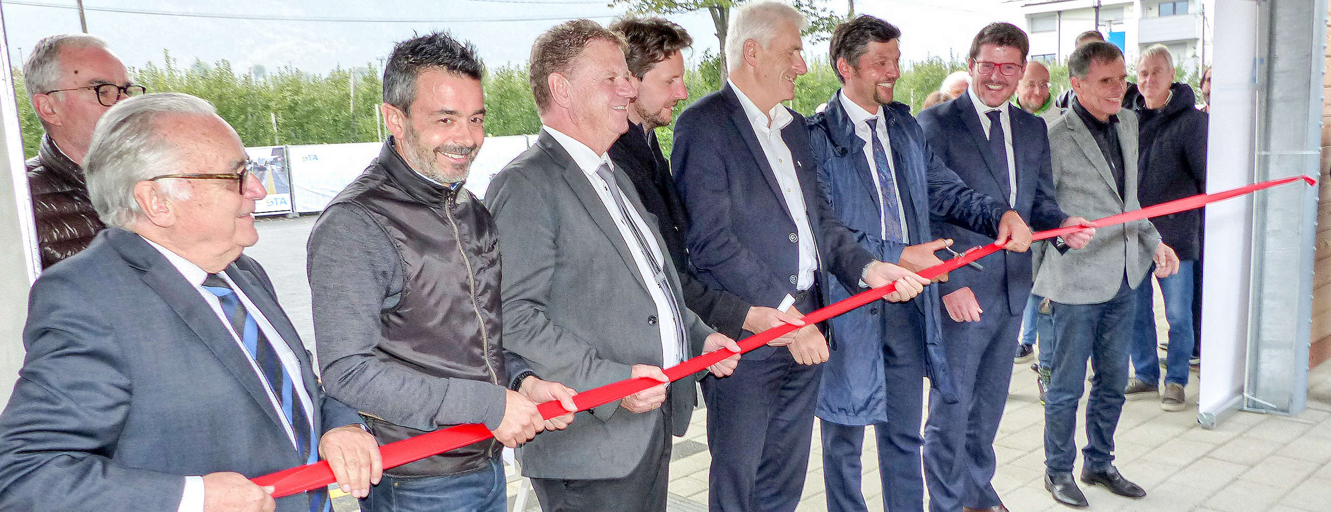 Gesellschaft - Neuer Bahnhof in Staben - der Vinschger