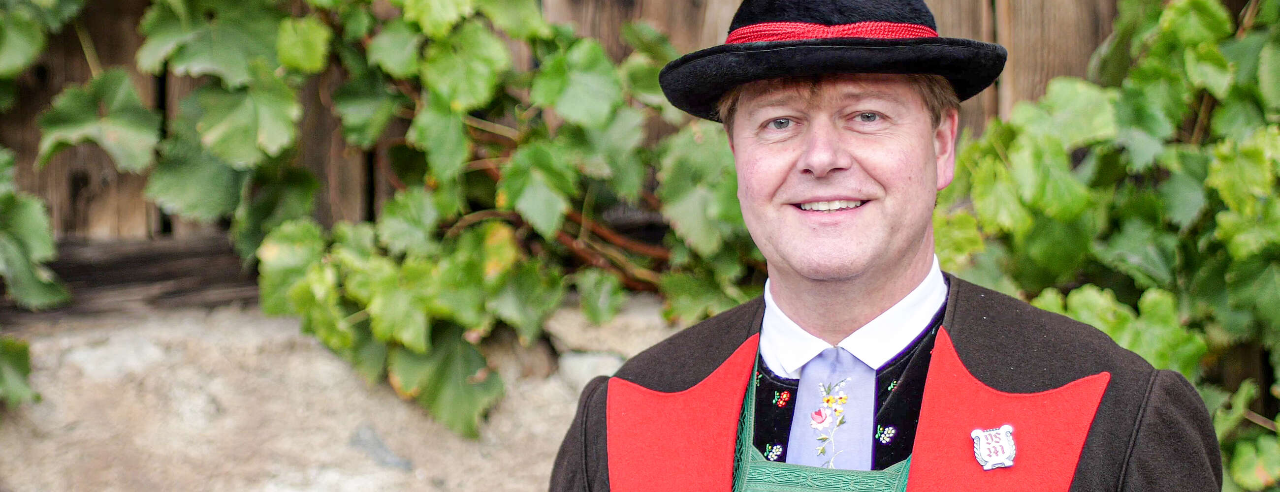 Kultur - Ein Obmann und eine Obfrau - der Vinschger