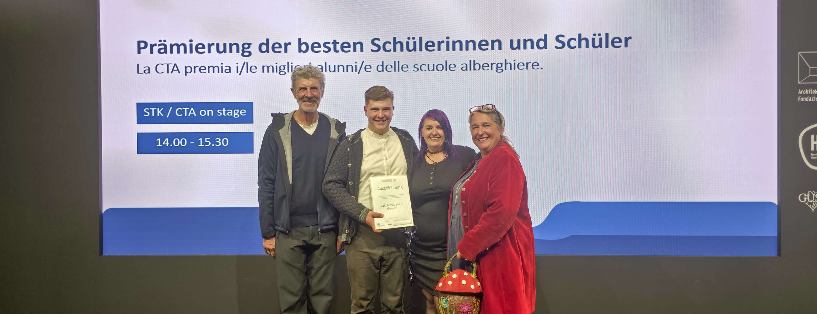 Kultur - Auszeichnung für Jakob Medardus Gunsch - der Vinschger